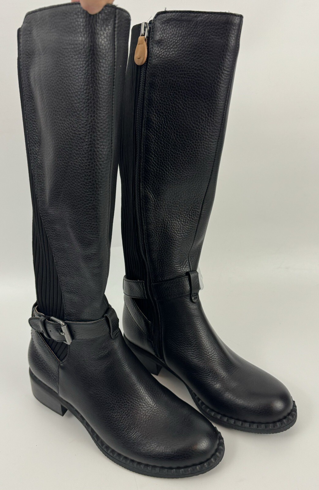 NEW Gentle Souls by Kenneth Cole Best Chelsea Tall Moto Boot Sz 6M ...