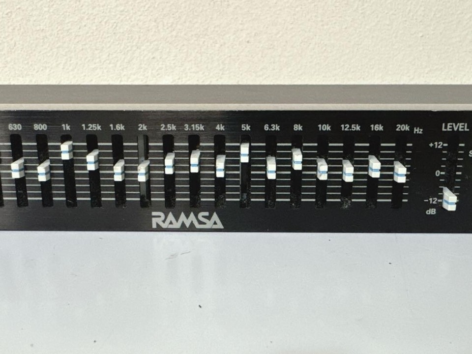 RAMSA Panasonic Graphic Equalizer WZ-AE31 Made in Japan | eBay