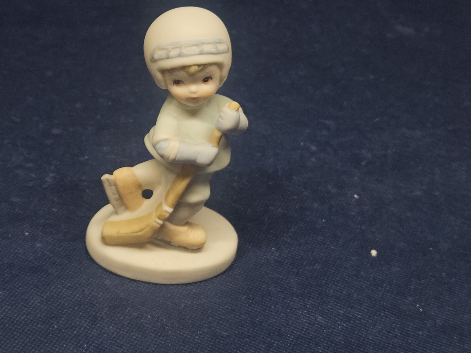 Vintage 1990, Lefton China The Christopher Collection #07490 Boy Hockey ...