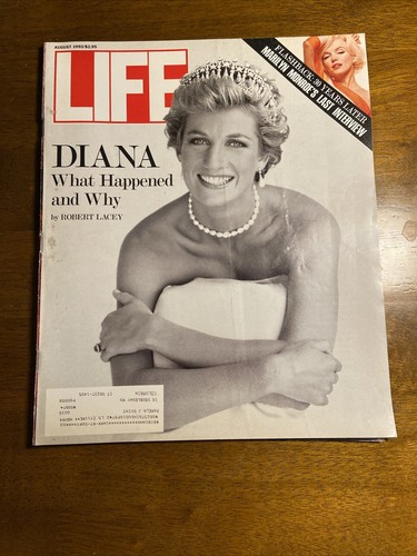 Vintage August 1992 LIFE Magazine Princess Diana “What Happened And Why ...