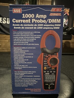 1000 Amp Current Probe/DMM 655 Electronic Specialties New in Box | eBay
