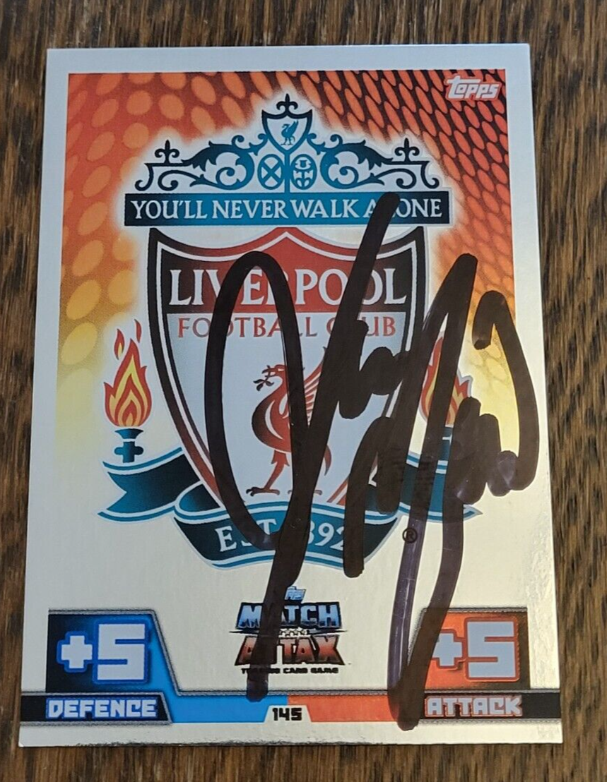 JURGEN KLOPP Signed 2014-15 Topps Match Attax Tactic Card #145 | eBay