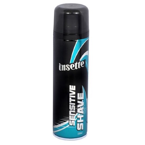 Insette Sensitive Shave or Cool Shave Skin Mens Shave Foam Gel 250ml ...
