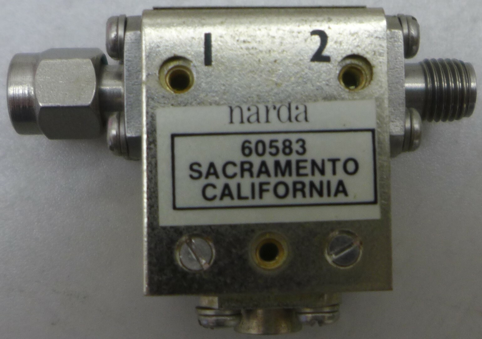 NARDA 60583 1286 Microwave RF Isolator Circulator for sale online | eBay