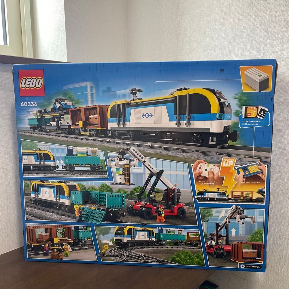 Lego 60336 City Freight Train Blocks Kids Toy Train Remote Control ...