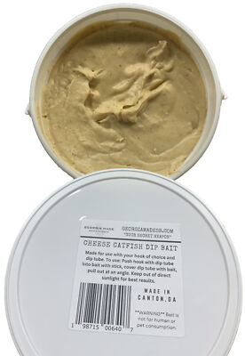 Catfish Dip Bait CHEESE Flavor 40 oz. Pail | Georgia Made Specialty ...