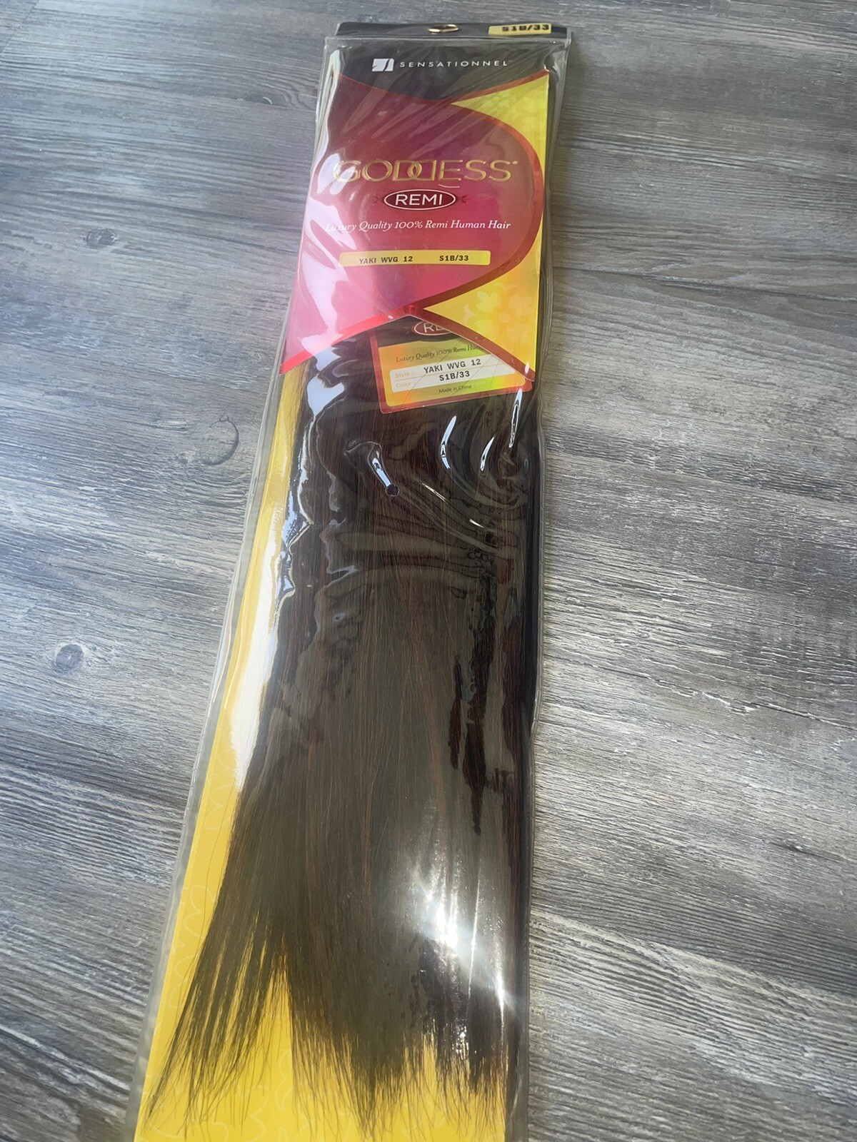 Sensationnel Remi Goddess Gold Yellow 100 Human Hair Remy Yaki WVG 18 ...