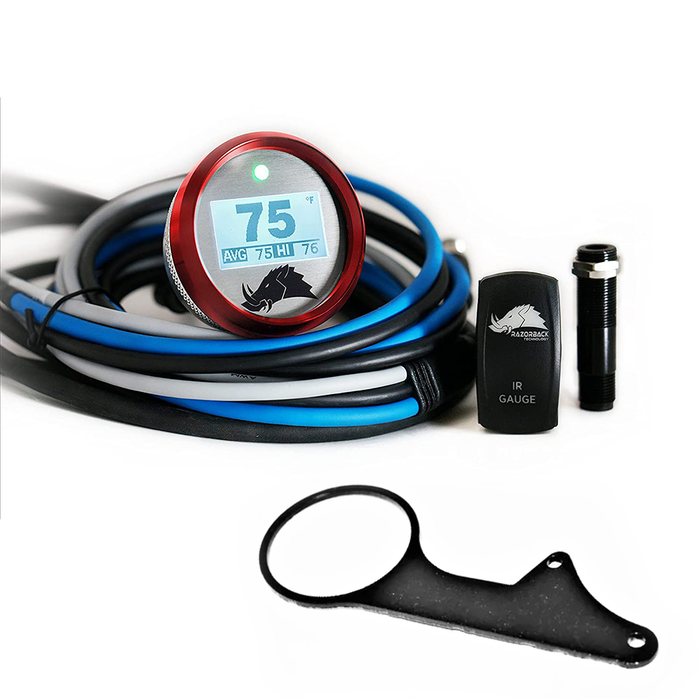 Razorback Belt Temp Gauge Cluster & Mount For 20-22 CanAm X3 Base Model ...