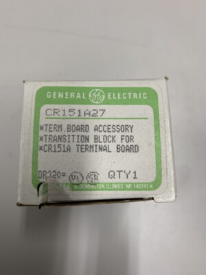 Lot of 5 GE CR151A27 TERMINAL BOARD ACCESSORY W501 | eBay