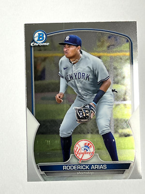 Roderick Arias 2023 Bowman Chrome Prospects BCP-135 | eBay