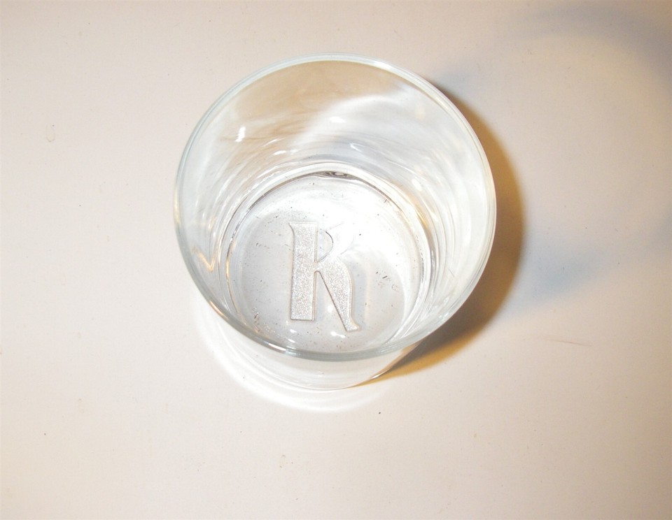 KETEL ONE VODKA DRINKING GLASS LOGO ON BOTTOM G4410 | eBay