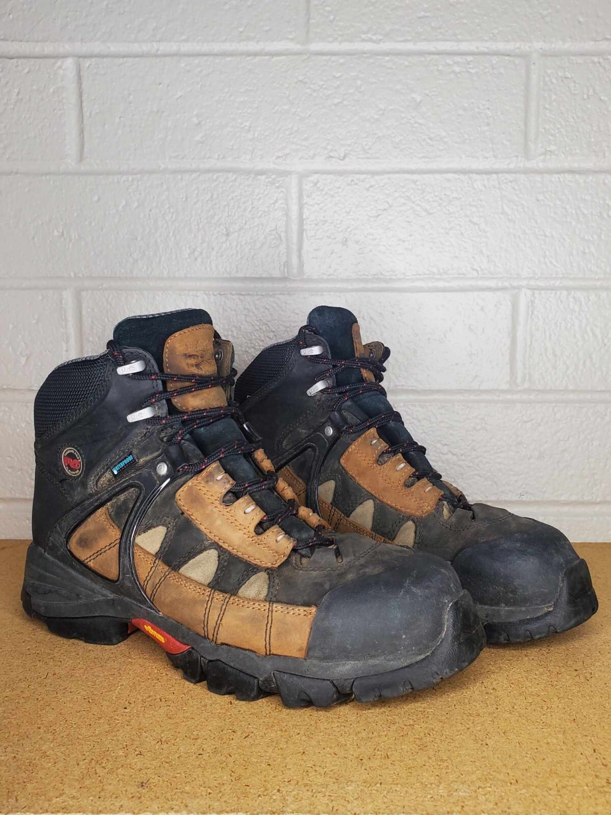 Timberland Pro Mens Hyperion 90646 Black Waterproof Work Boot Size 12 M ...