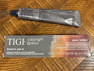 TIGI Colour Creative Creme Hair Color - # 7/35 Golden Mahogany Blonde ...