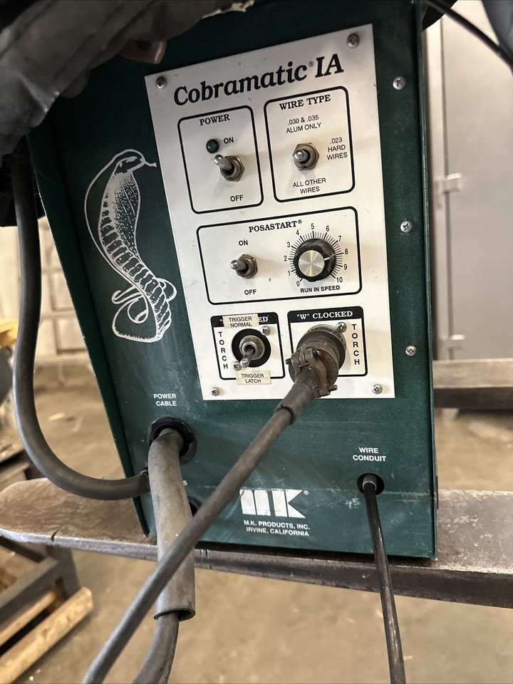 MK Products/miller Cobramatic Push-Pull Wire Feeder MIG Welder 24' Gun ...