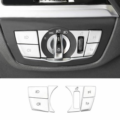For BMW X3 G01 X4 G02 2018-2021 ABS Silver Headlight Switch Button ...