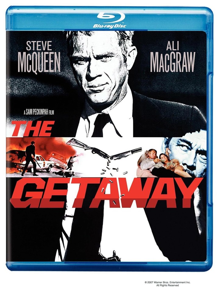 The Getaway (Blu-ray) Steve McQueen Ali MacGraw Ben Johnson Sally ...