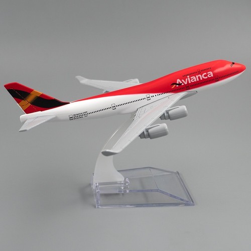 16cm Aircraft Boeing 747 Colombia Avianca Airlines Alloy Plane Model ...