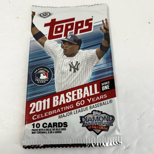 Lot of 2 NEW Topps Baseball 2011 Series One and 2011 Opening Day Packs ...