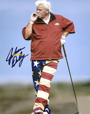 JOHN DALY #2 REPRINT PHOTO 8X10 SIGNED AUTOGRAPHED MAN CAVE CHRISTMAS ...