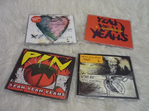 yeah yeah yeahs promo cd x4 bundle pin maps y control job lot all 1 ...