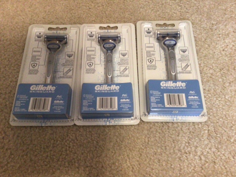 3 Gillette SkinGuard Razor | eBay