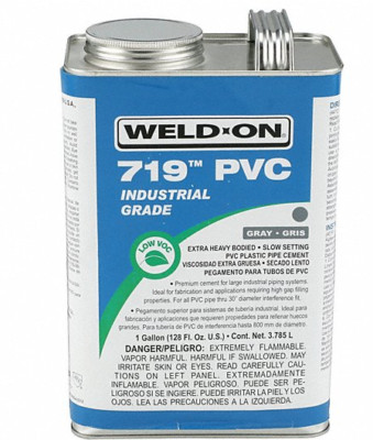 Weld-On 719 PVC Glue (Gallon) | eBay
