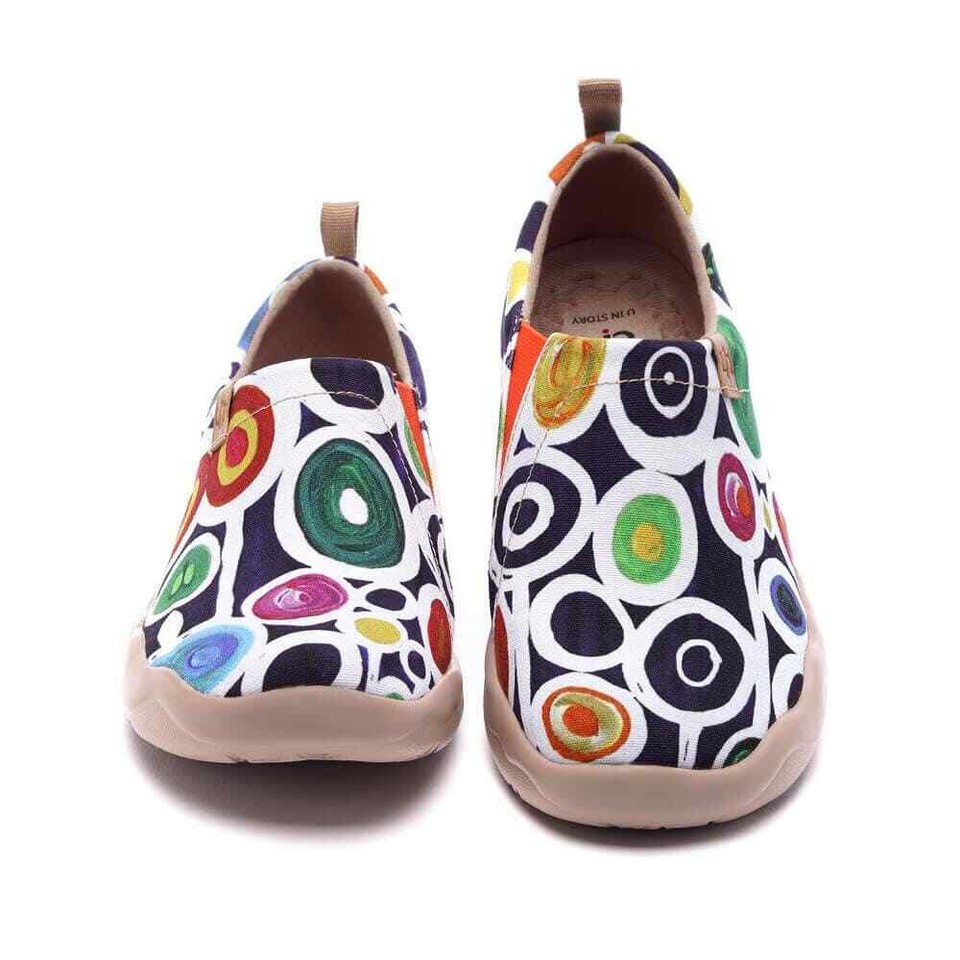 Women Size 5-12 UIN Slip On Shoes Canvas Comfortable Loafers "Oopsie ...