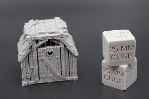 Tabletop Terrain Fantasy Medieval Outhouse Toilet Dnd RPG wargame ...