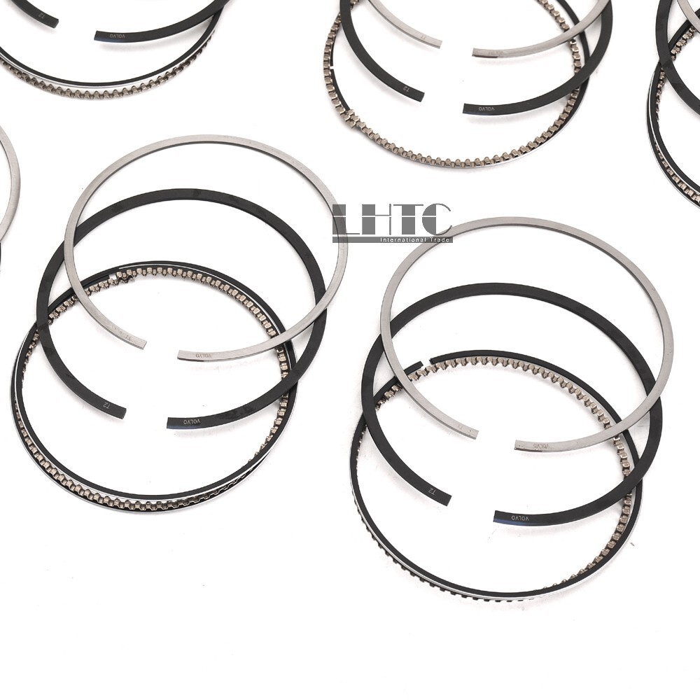 6cyl Piston Ring Set STD Φ83mm For Volvo S80 XC90 2.9 T6 L6 B6294S ...