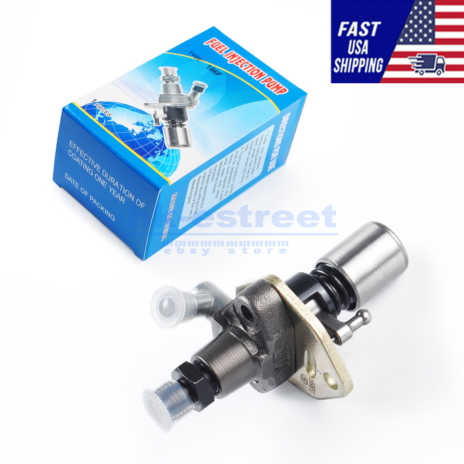 NEW Fuel Injection Injector Pump For Yanmar L100 186 186F Generator ...