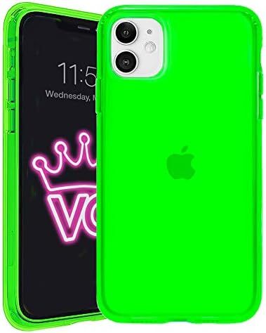 Compatible with iPhone 11 Case Neon Green - Cool Clear Protective Phone ...