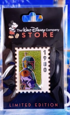 Disney DEC Pin - Stamp 1980 Boba Fett - LE 250 Star Wars | eBay