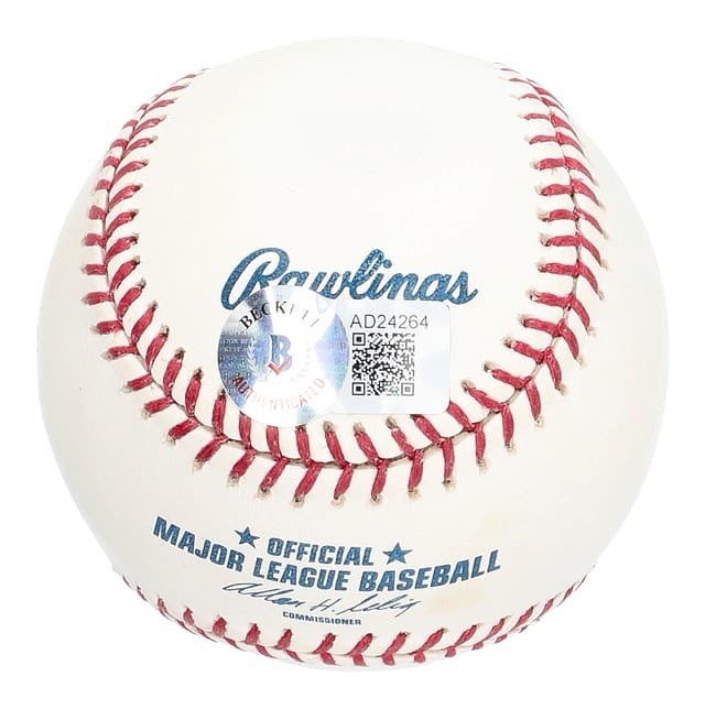 Ivan “Pudge” Rodriguez Signed OML Selig Baseball - Beckett Sticker | eBay