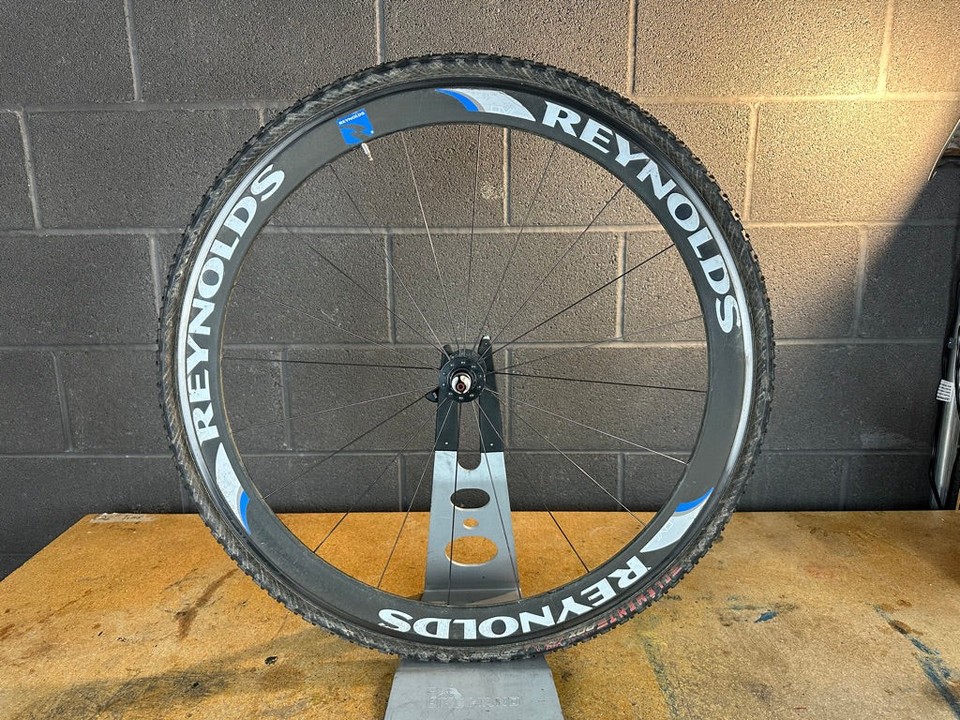 Reynolds DV46 Cross Carbon 700c Tubular Front Wheel | eBay