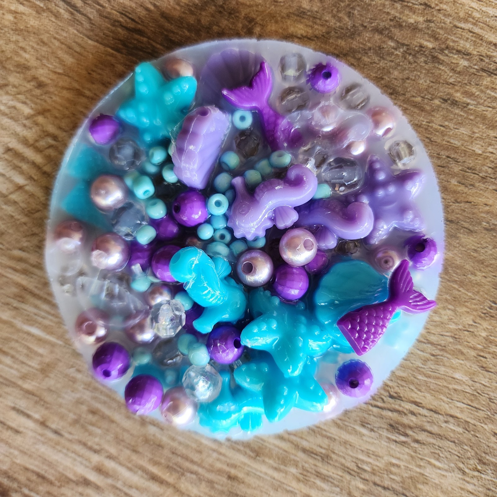 Mermaid Picky Pad Skin Picking Fidget Toy Stress Relief Anxiety Sensory ...