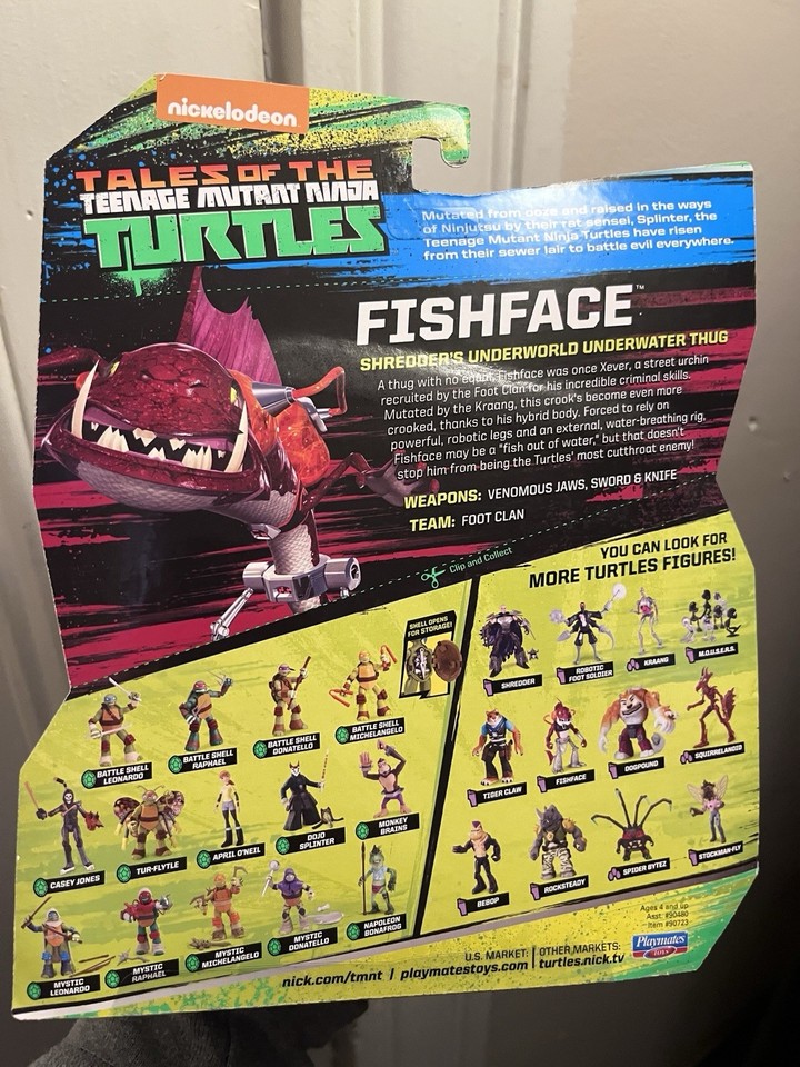 2017 Fierce Fishface Figure Ninja Turtles Tales Of TMNT New | eBay