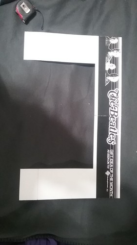 BEATLES 70S CAPITOL PROMO DISPLAY 24X14.5 NEW HTF RARE NEVER SEEN ...