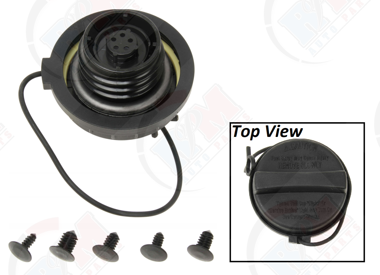 Fuel Filler Gas Tank Cap w/ TETHER Strap for Infiniti & Nissan | eBay