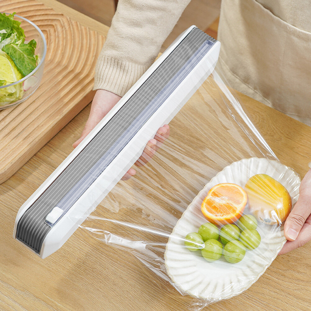 Kitchen cling film dispenser store