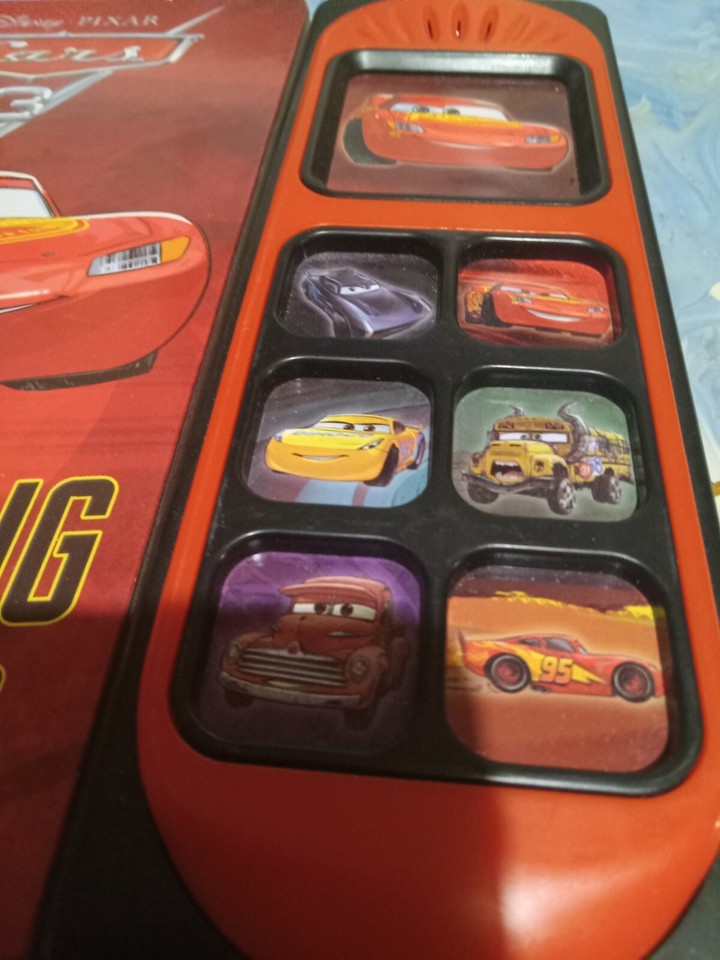 Disney Pixar Cars 3 Lightning and Friends Play A Sound Book Pre-owned ...