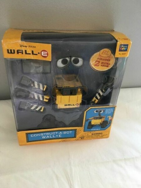 Wall E Construct a Bot 10pc Kit Disney Pixar Thinkway Toys 60247 for ...
