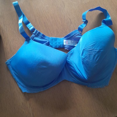 Ladies George 38f Blue Bra | eBay