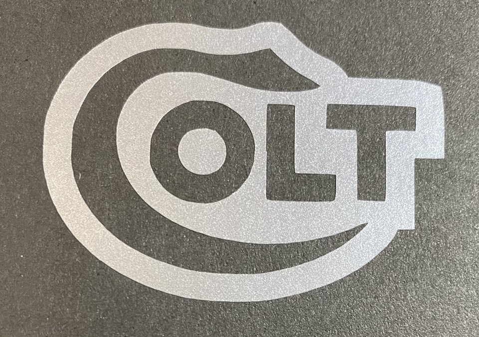 COLT Firearms LOGO DECAL Samuel Colt | eBay