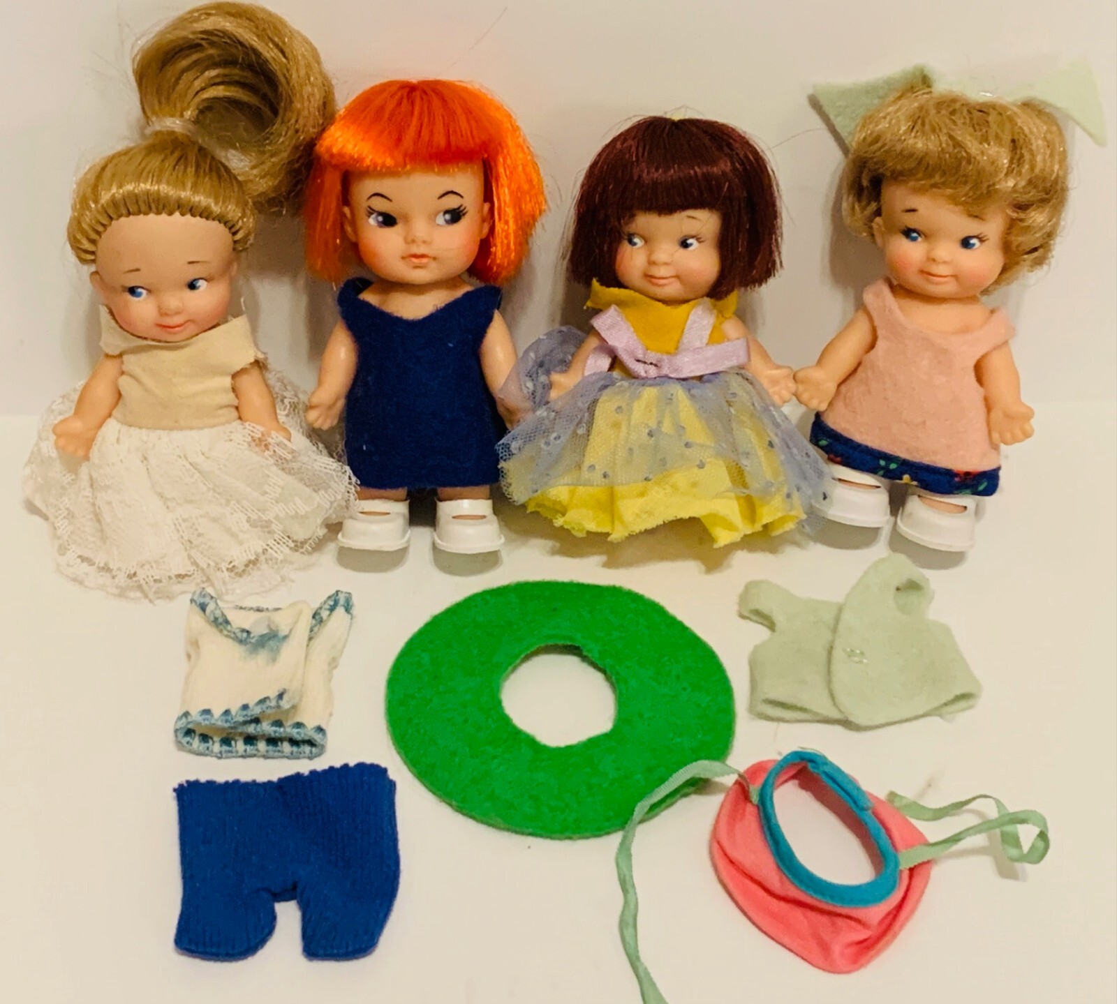 Ideal Toy 1966 Vintage Pee Wee Doll Small Tote Play House Rare Dolls ...