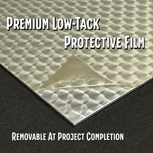 11" x 13" Engine Turned Aluminum Sheet Metal - Swirled Panel | eBay