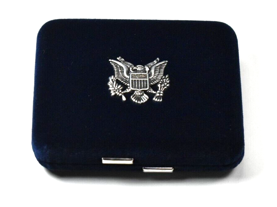American Silver Eagle 1oz Proof - Blue Velvet Case *** BOX ONLY *** No ...