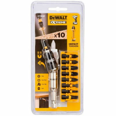 Dewalt 10Pcs 1/4" Magnetic Pivot Holder Screwdriver & Bit Tip Holder ...