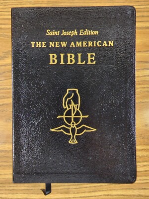 St Joseph Edition of the New American Bible Large Type Catholic ...