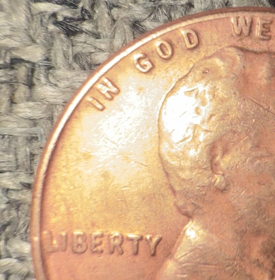 1956 D Lincoln Wheat Penny -Rare Error Coin- "L" And "W" On Rim | eBay