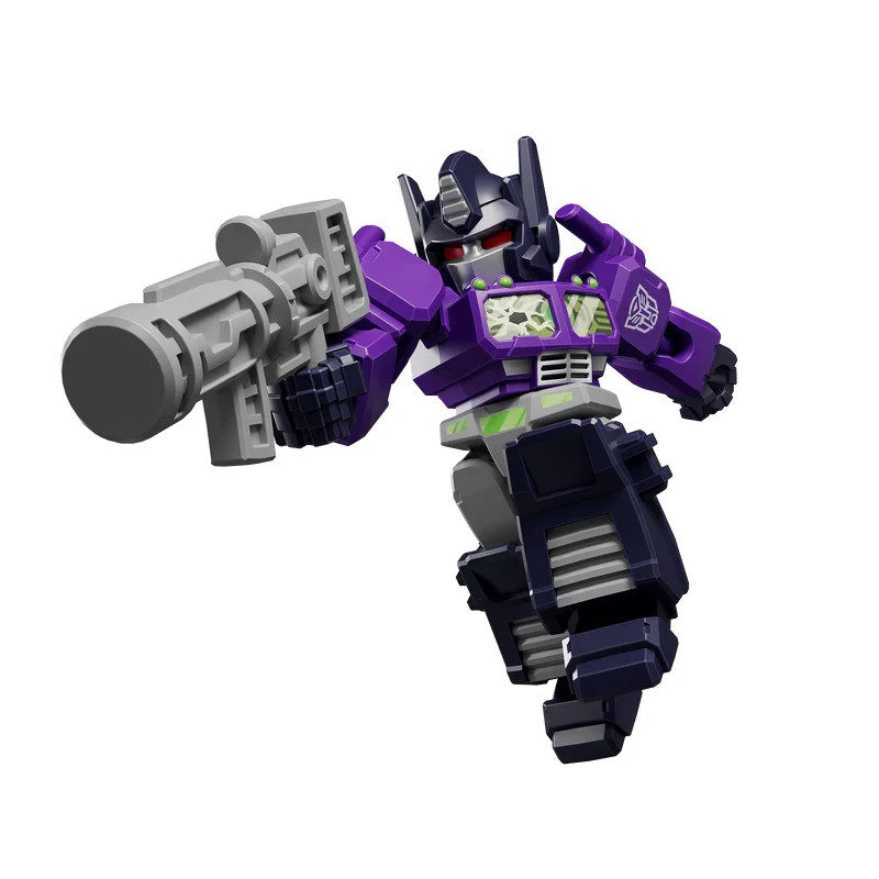 COMBO PACK! Blokees Defender Shattered Glass Optimus w/ Veh, Sideswipe ...